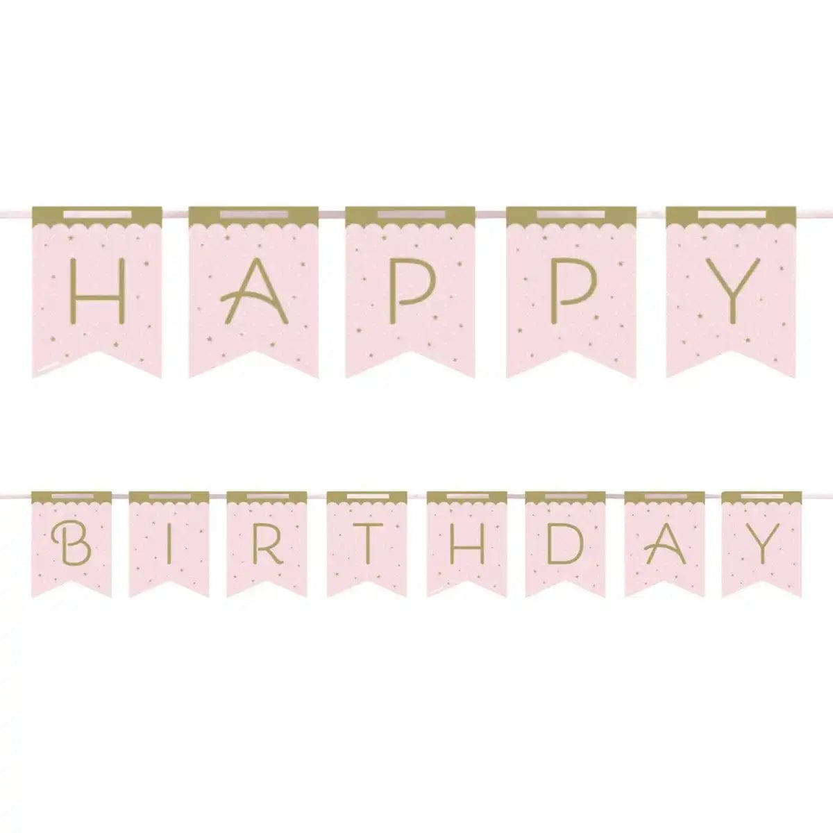 Bleik fánalengja “Happy Birthday” – Balún