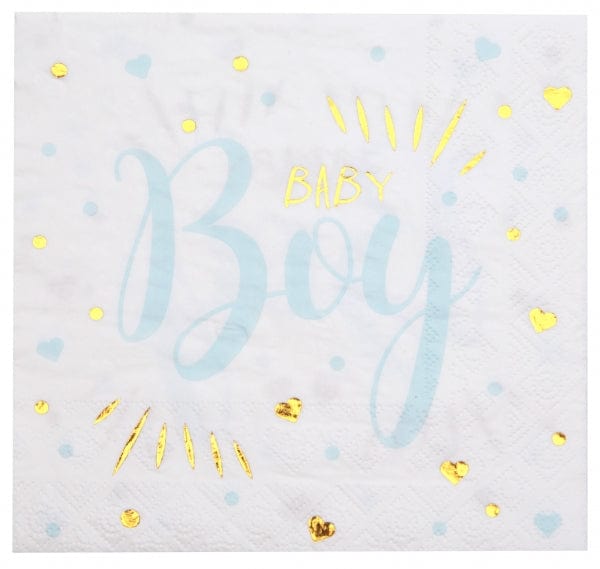 Baby boy matarservíettur - 20 stk – Balún
