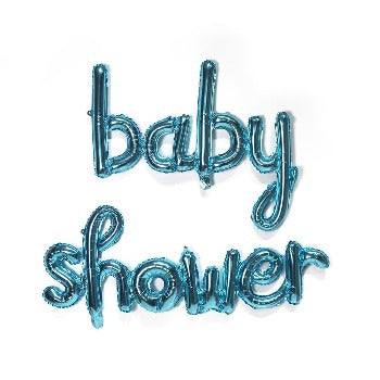 Blá “Baby shower” blöðrulengja – Balún